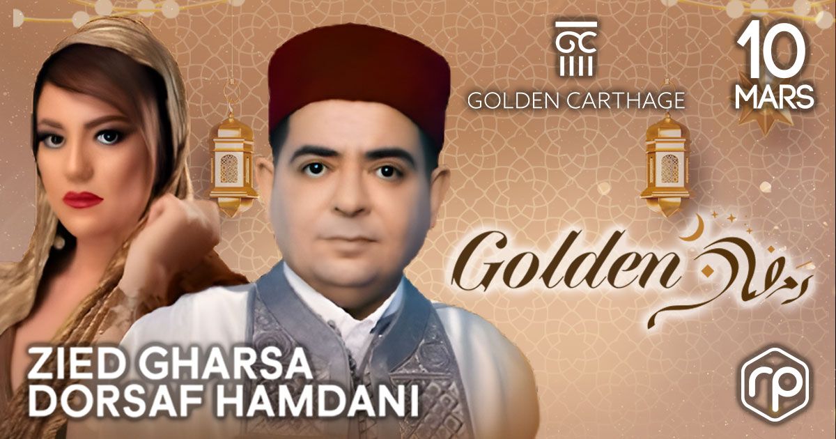 Soirée Ramadan 2025 avec Zied Gharsa et Dorsaf Hamdani à Tunis